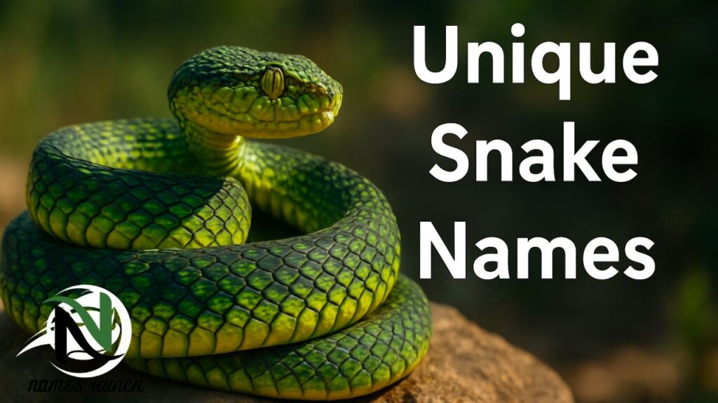 460+ Unique Snake Names With Name Generator